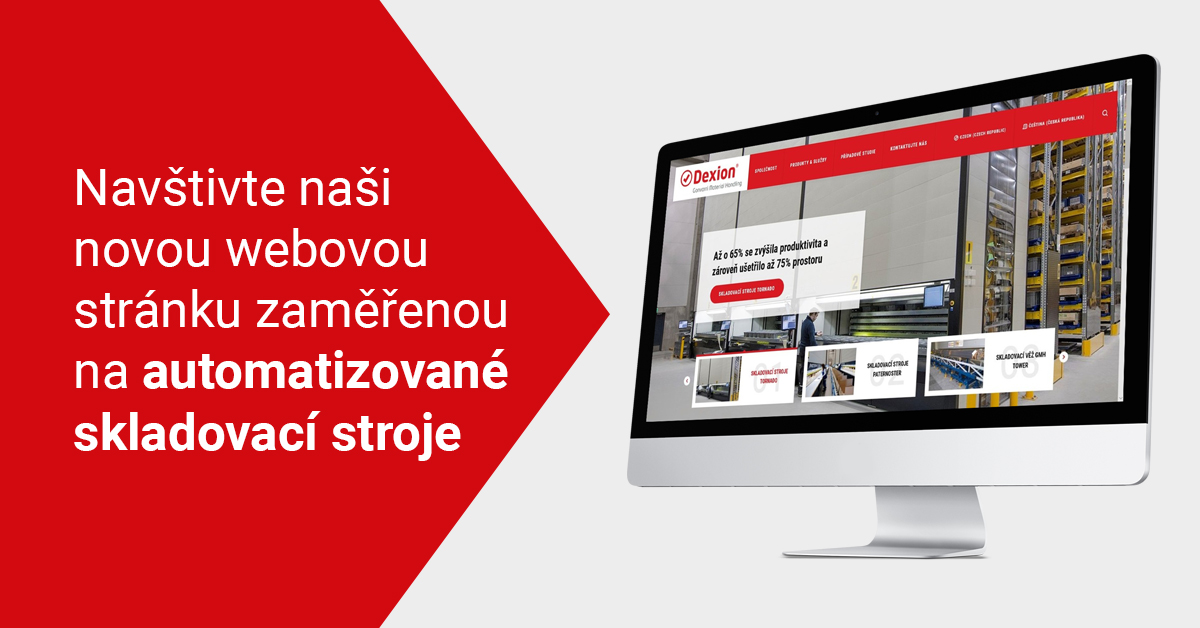 Společnost Dexion představuje novou webovou stránku o skladovacích ...